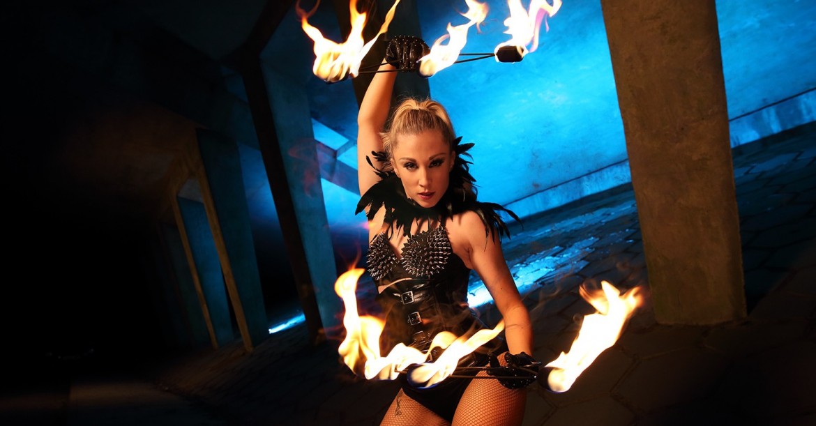 Kat The Fire Goddess - Fire Dancer from Bedfordshire